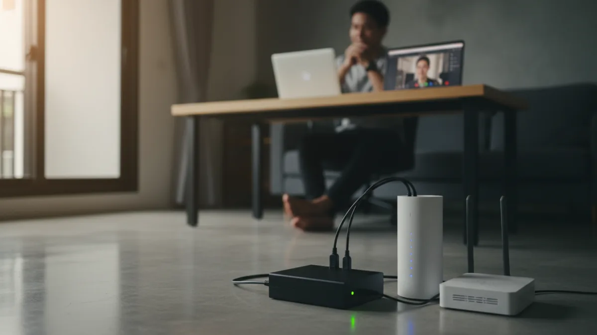 ไฟดับแล้วเน็ตหลุดบ่อย แก้ยังไงด้วย UPS สำหรับ ONT และเราเตอร์ : ติดเน็ต ...